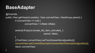 Android Accessibility | PPTX