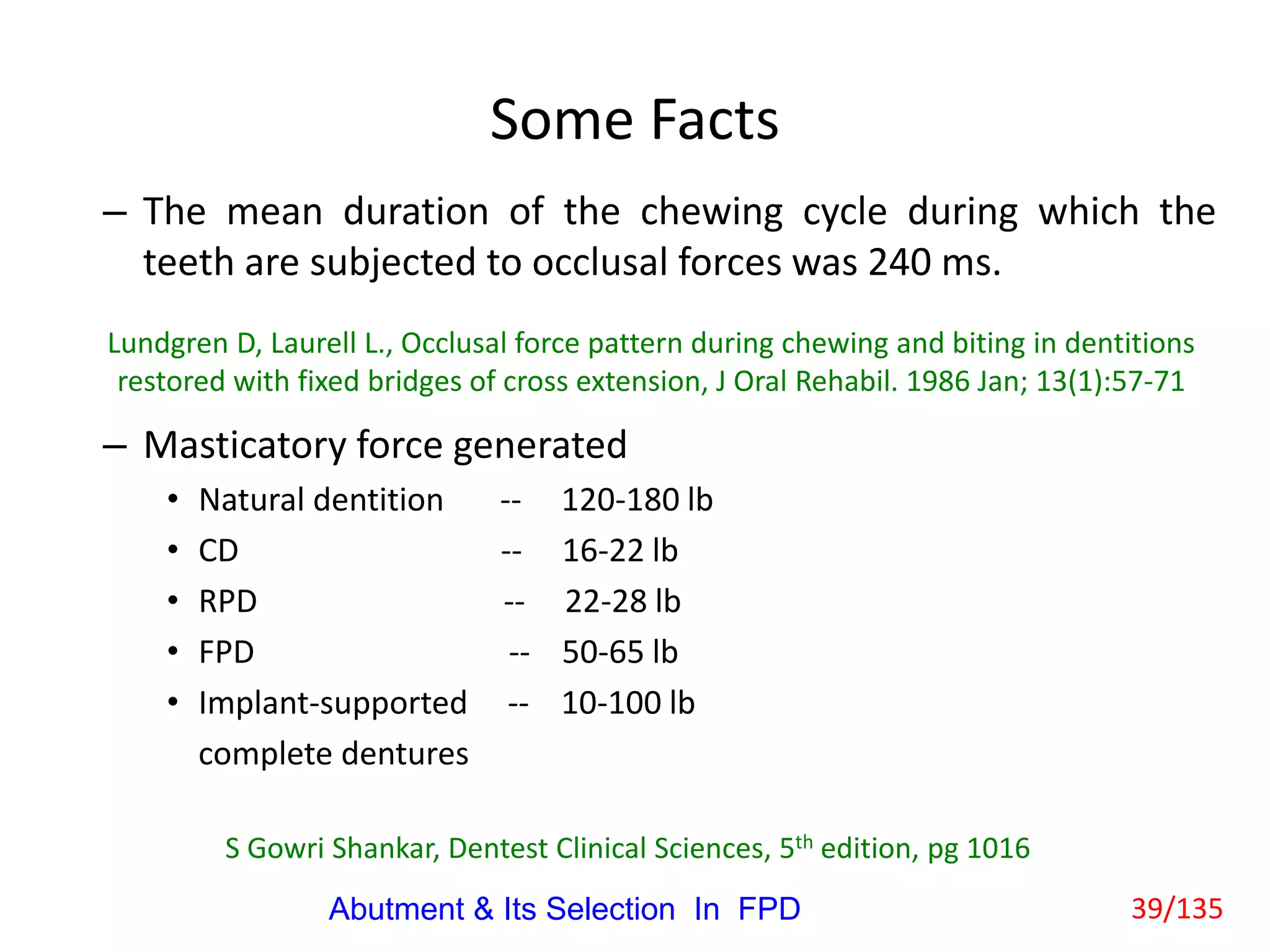 Abutment & Its Selection In Fixed Partial Denture | PPTX