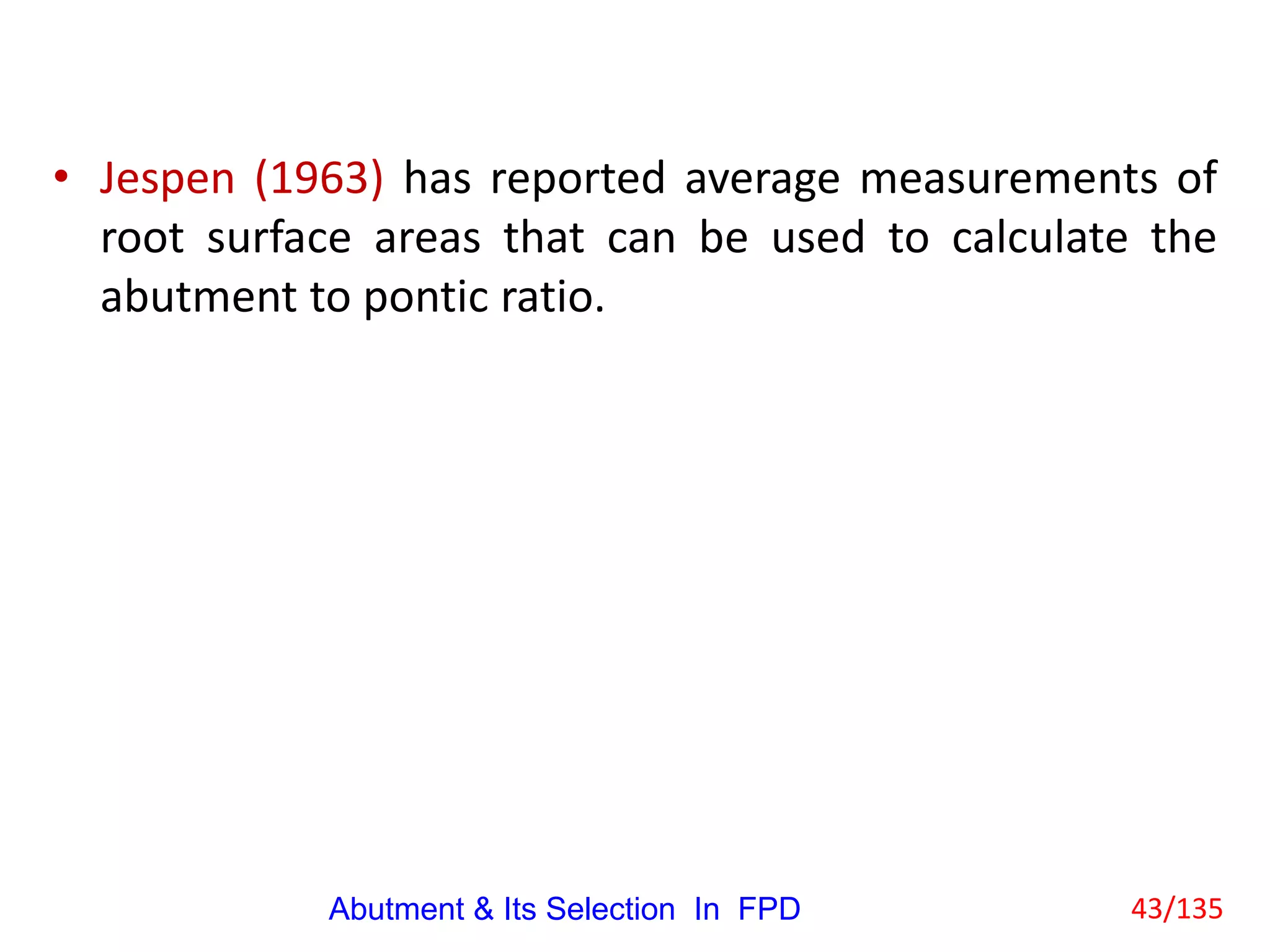 Abutment & Its Selection In Fixed Partial Denture | PPTX