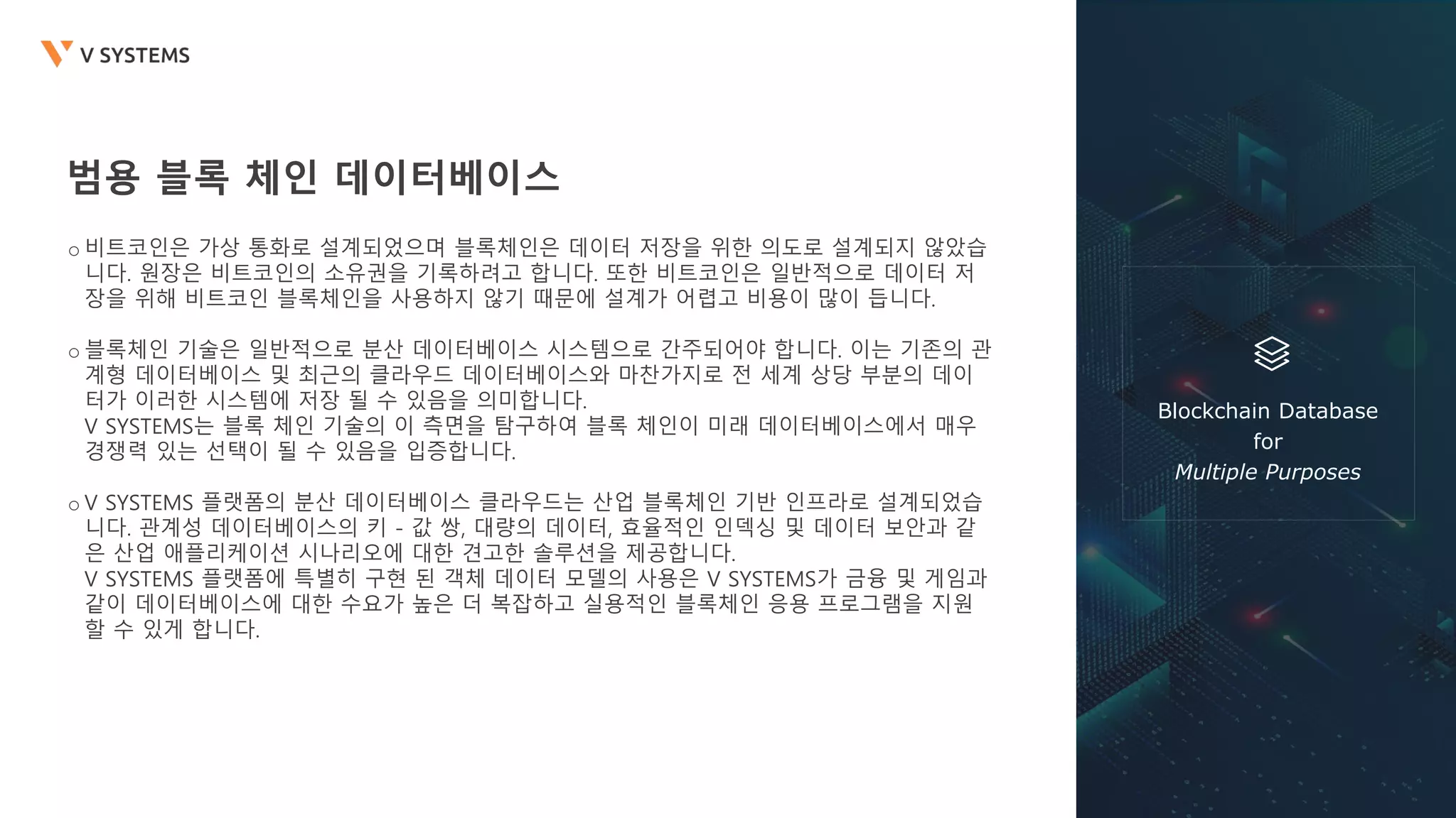 V SYSTEMS - Full Intro_KR | PPT