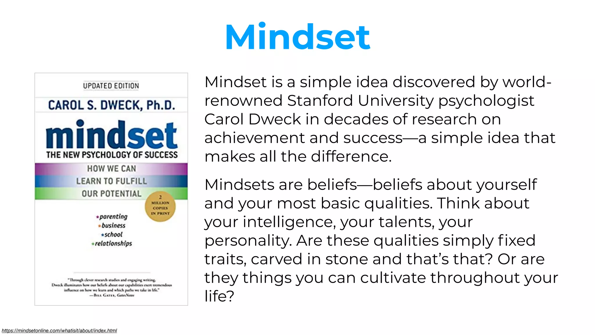 The Power of Mindsets | PDF