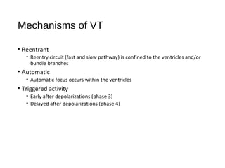 Ventricular arrhythmias | PPT