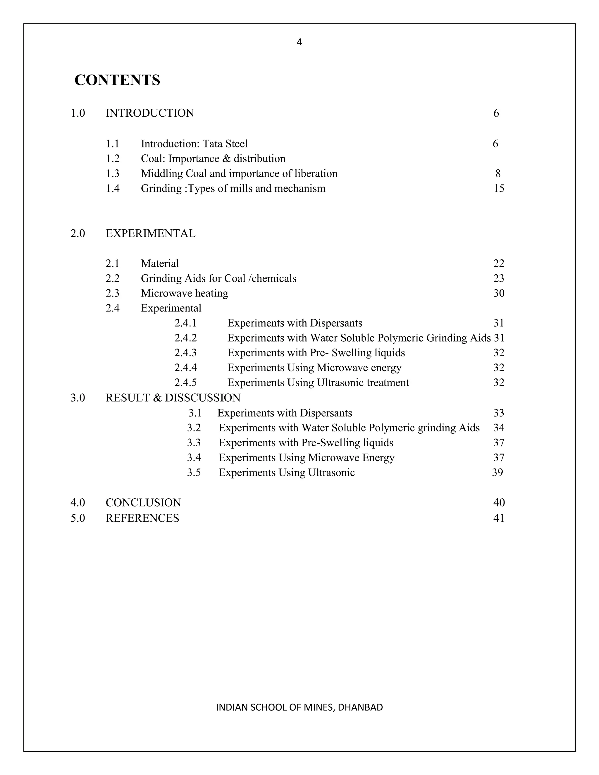 “ENHANCING COAL MIDDLING LIBERATION THROUGH PRE-TREATMENT METHODS” | PDF