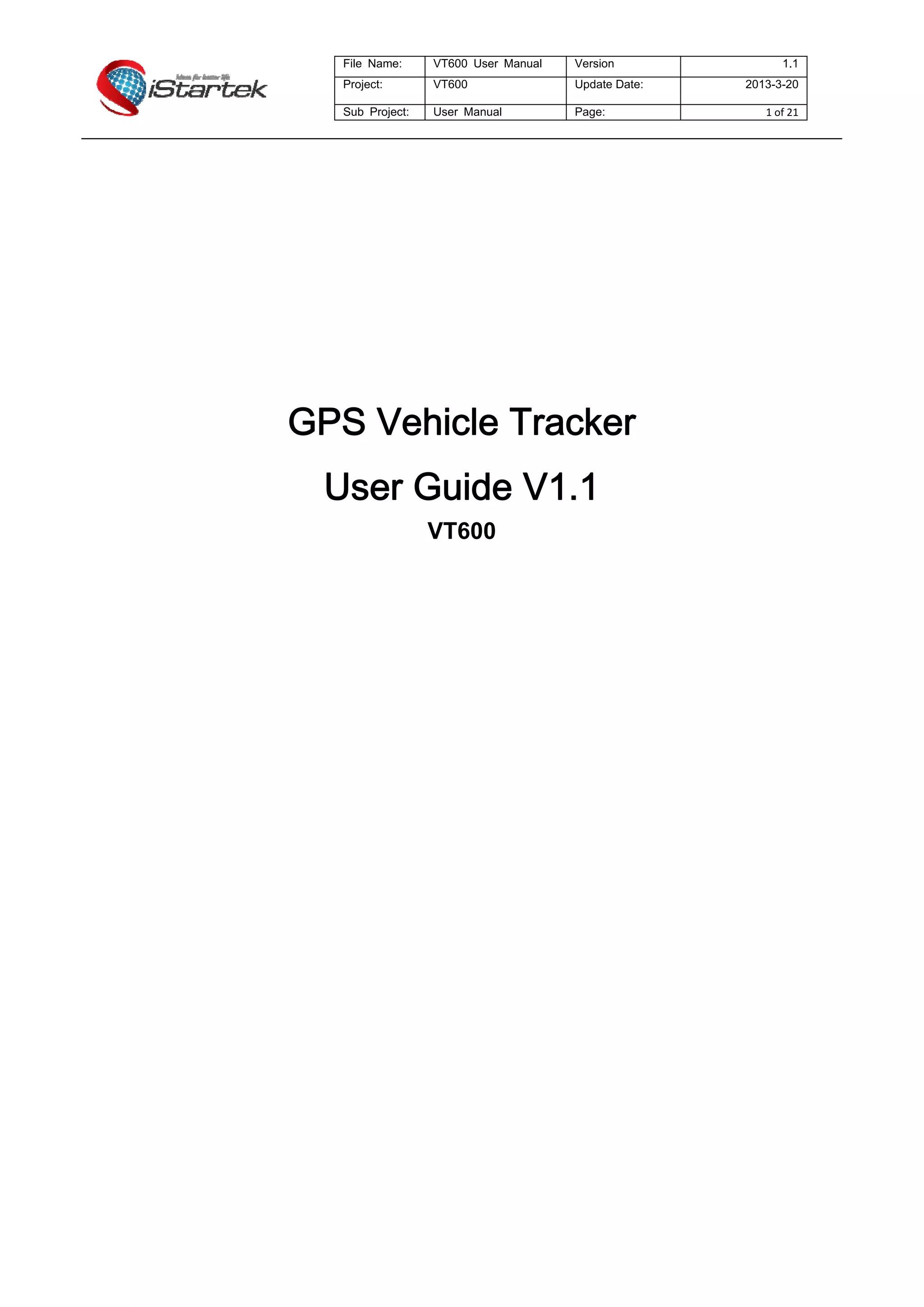 Vt600 manual gps | PDF