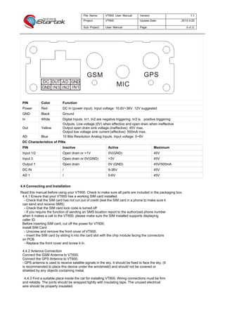 Vt600 manual gps | PDF