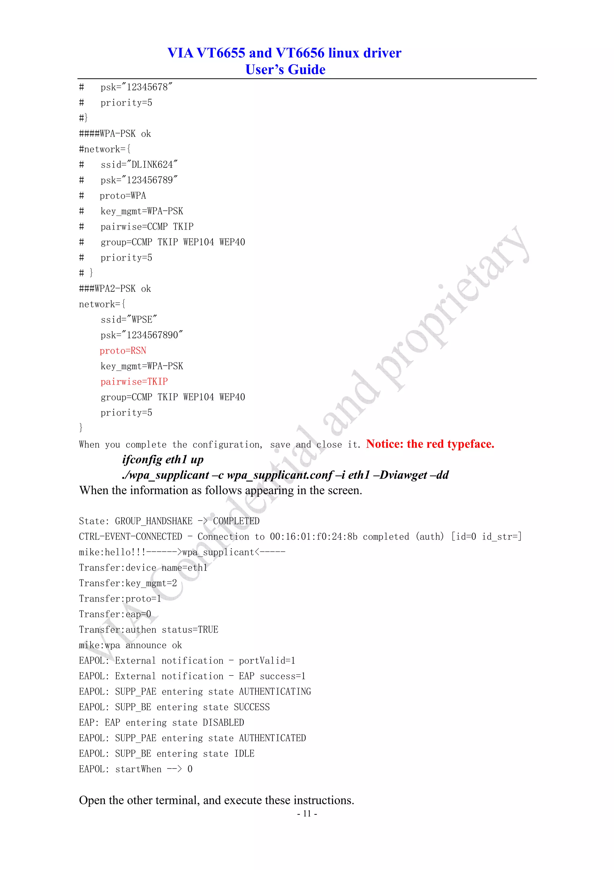 Vt6655 linux user_guide | PDF