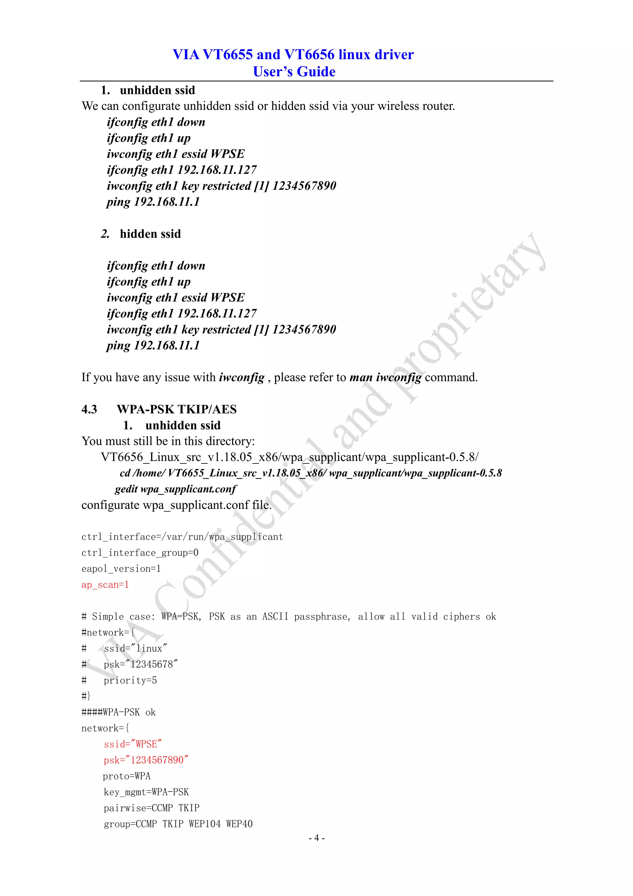 Vt6655 linux user_guide | PDF