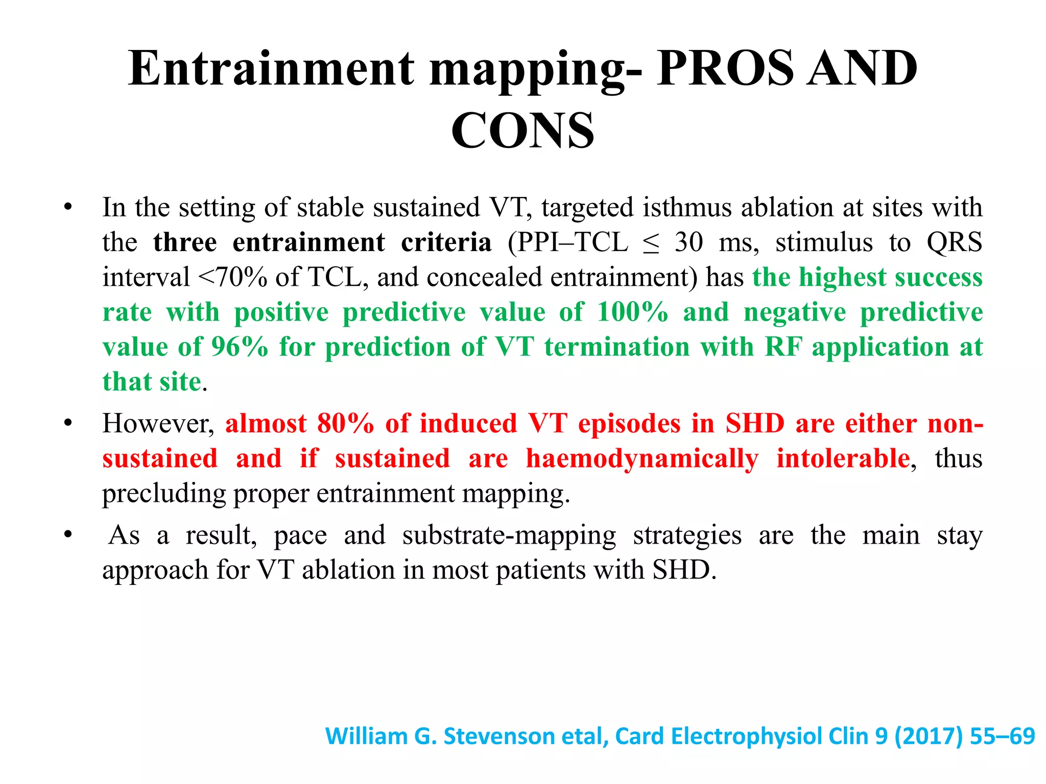 CATHETER ABLATION IN VT | PPTX