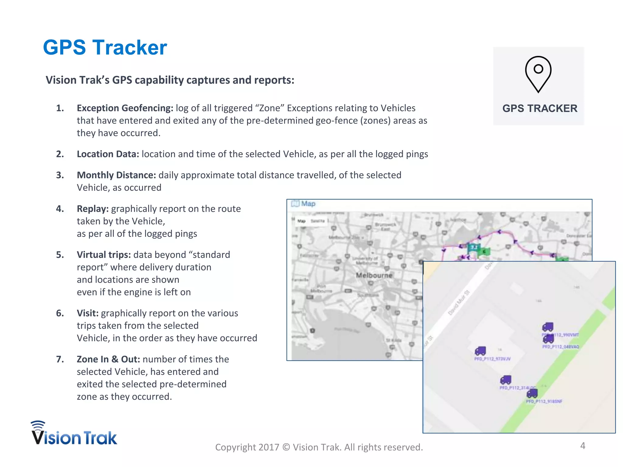 Vision Trak Asset Tracking Solution | PPT
