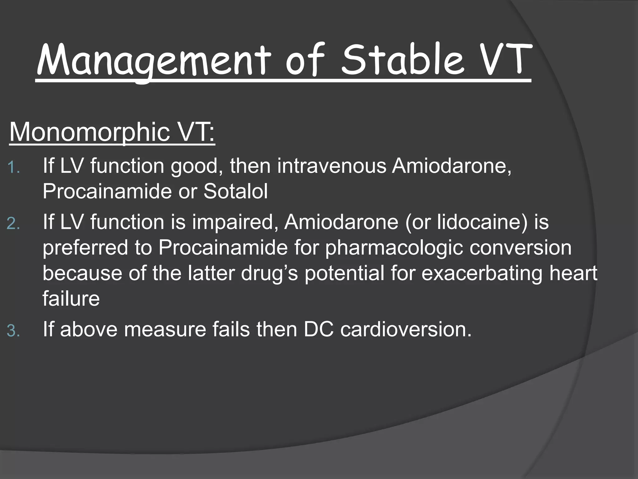 Ventricular tachycardia by dr.muzahid | PPTX | Heart and Cardiovascular ...
