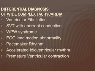Ventricular tachycardia by dr.muzahid | PPTX | Heart and Cardiovascular ...