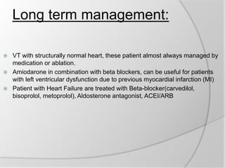 Ventricular tachycardia by dr.muzahid | PPTX | Heart and Cardiovascular ...