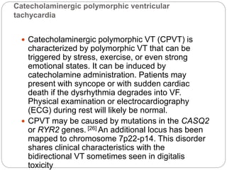 Ventricular tachycardia by dr.muzahid | PPTX | Heart and Cardiovascular ...