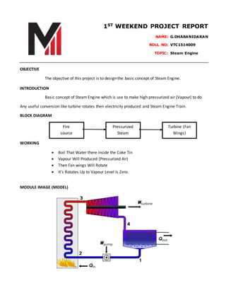 Simple Steam Engine Diagram