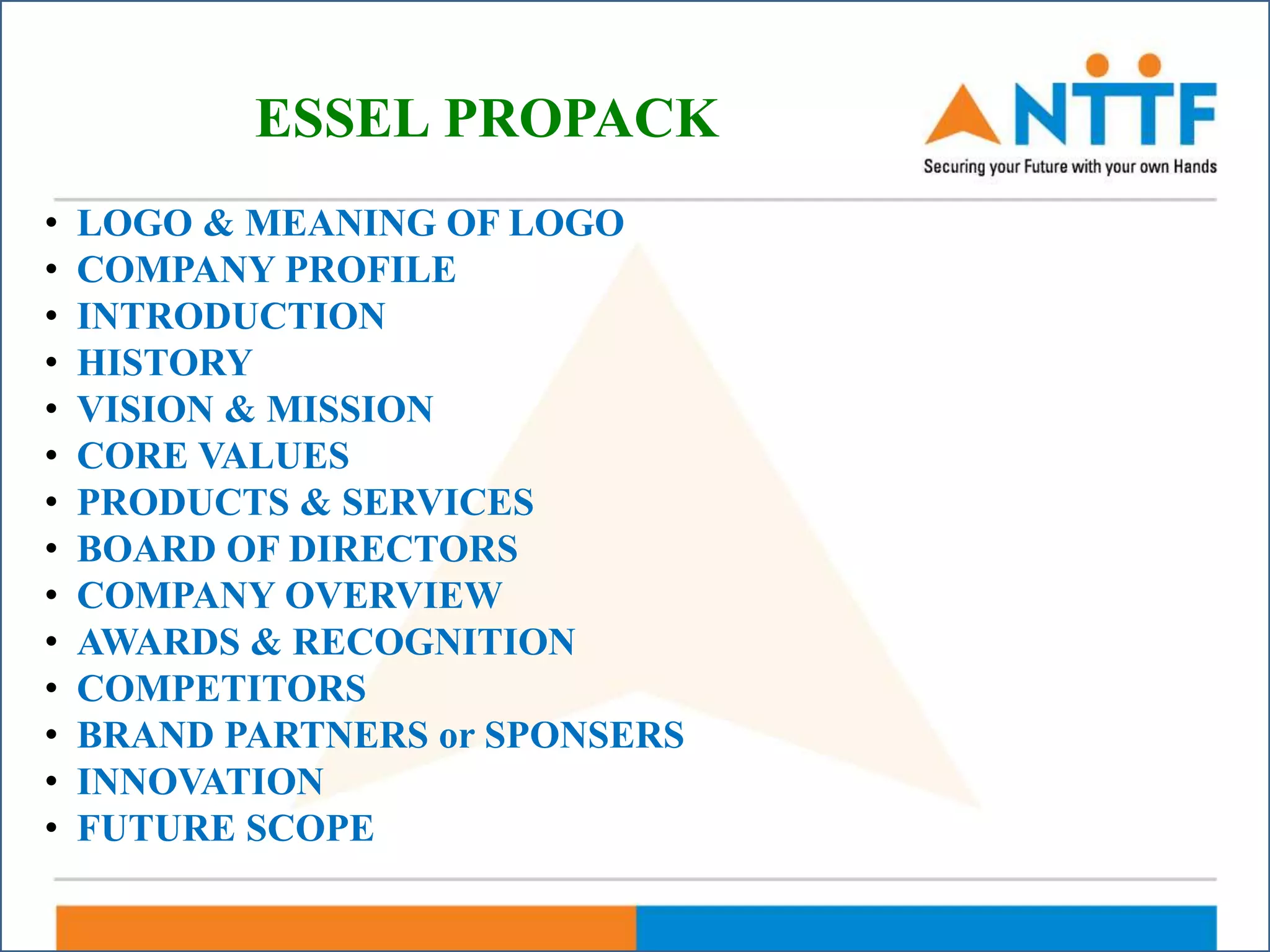 Essel propack | PPTX