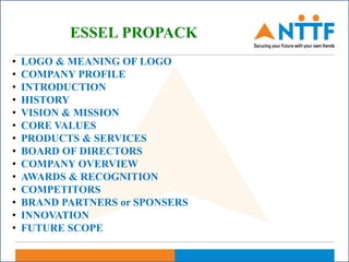 Essel propack | PPTX