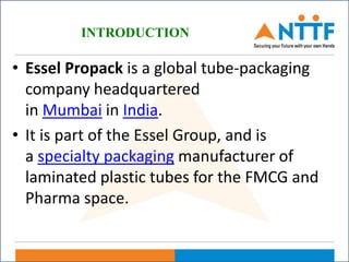 Essel propack | PPTX