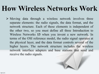 Wireless network | PPTX