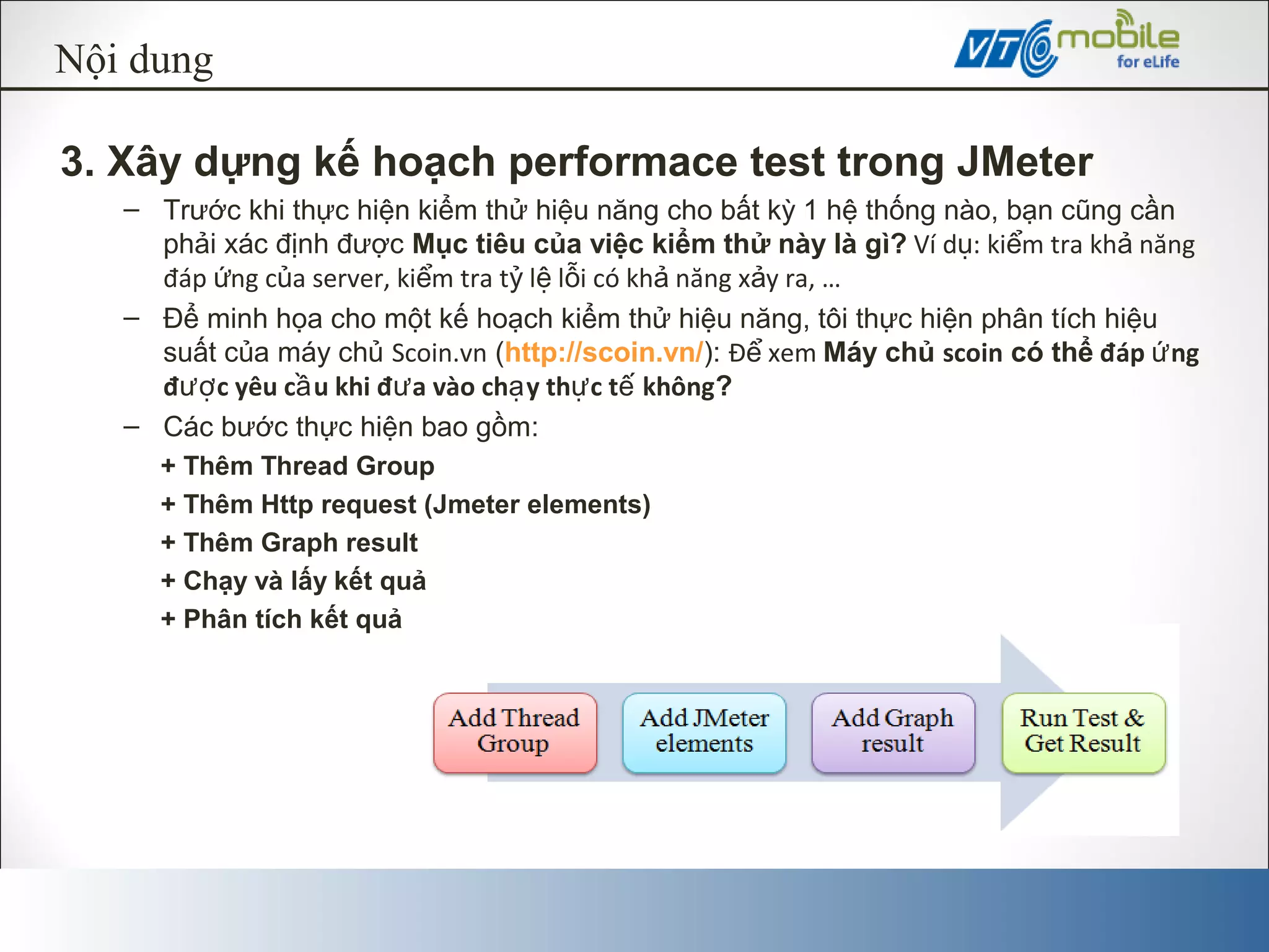 VTV Mobile Performace Test | PPT