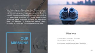 Vtc mobile profile - 2017 - version 1 | PPTX | Mobile Games | Video Gaming