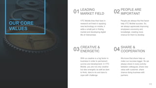 Vtc mobile profile - 2017 - version 1 | PPTX | Mobile Games | Video Gaming