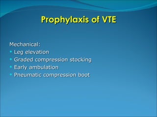 Venous Thromboembolism | PPT