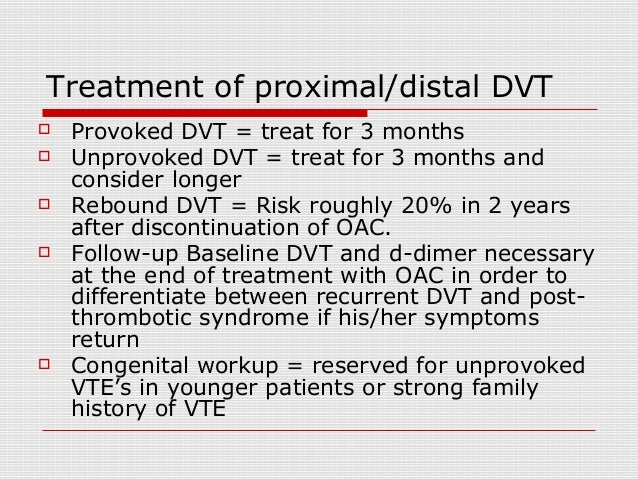 Provoked Vs Unprovoked Dvt – Identifying Risk Factors for Venous ...