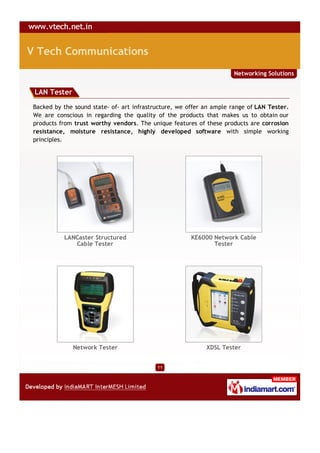 V Tech Communications :Communication Devices , Faridabad | PDF