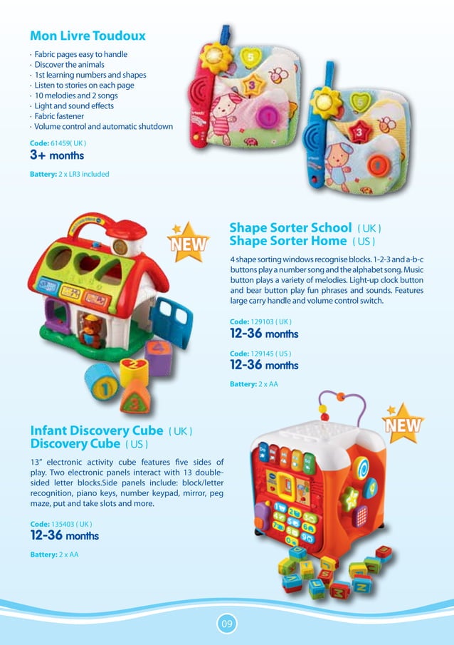 Vtech Catalog 2012