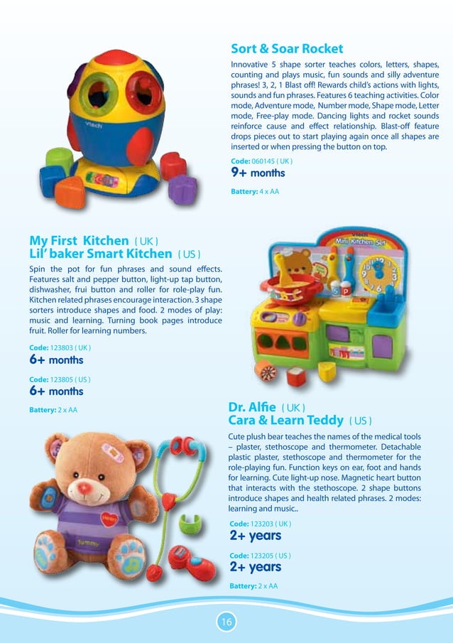 Vtech Catalog 2012