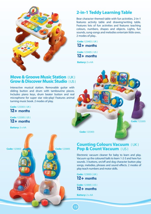 Vtech Catalog 2012