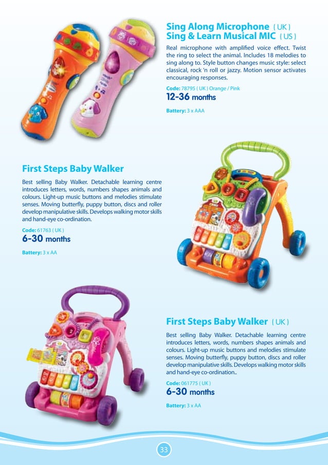 Vtech Catalog 2012