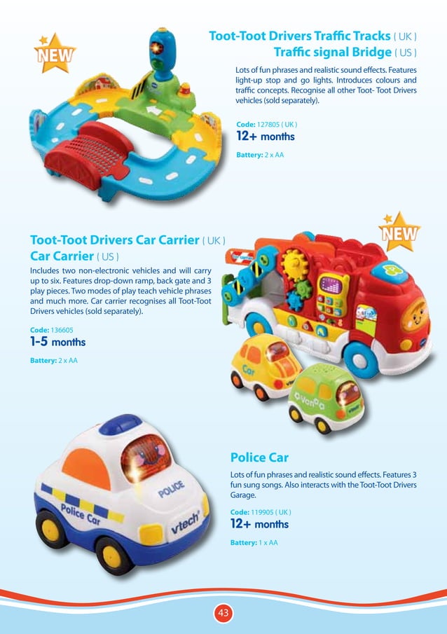 Vtech Catalog 2012