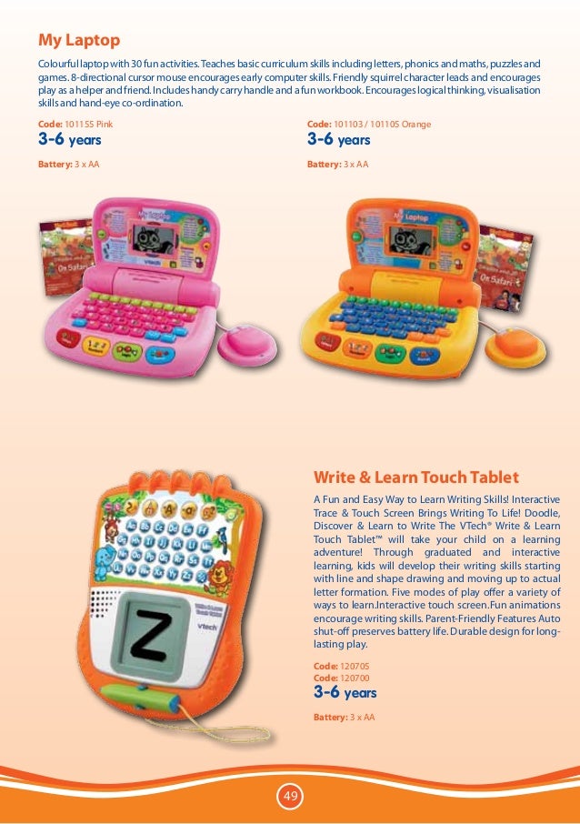 Vtech Catalog 2012