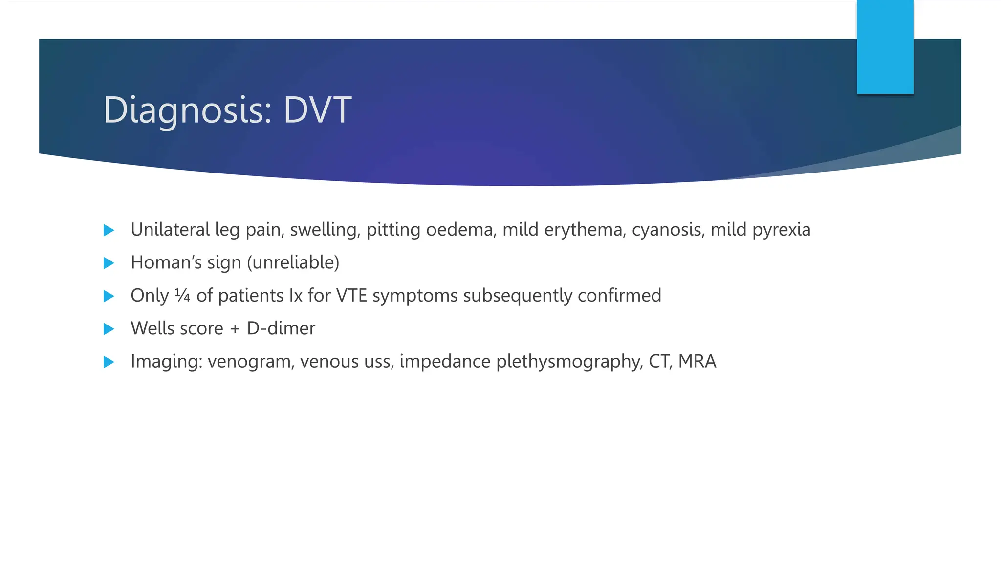Venous Thromboembolism Prevention and management | PPTX