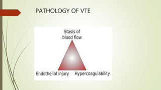 Vte in surgical patients | PPTX