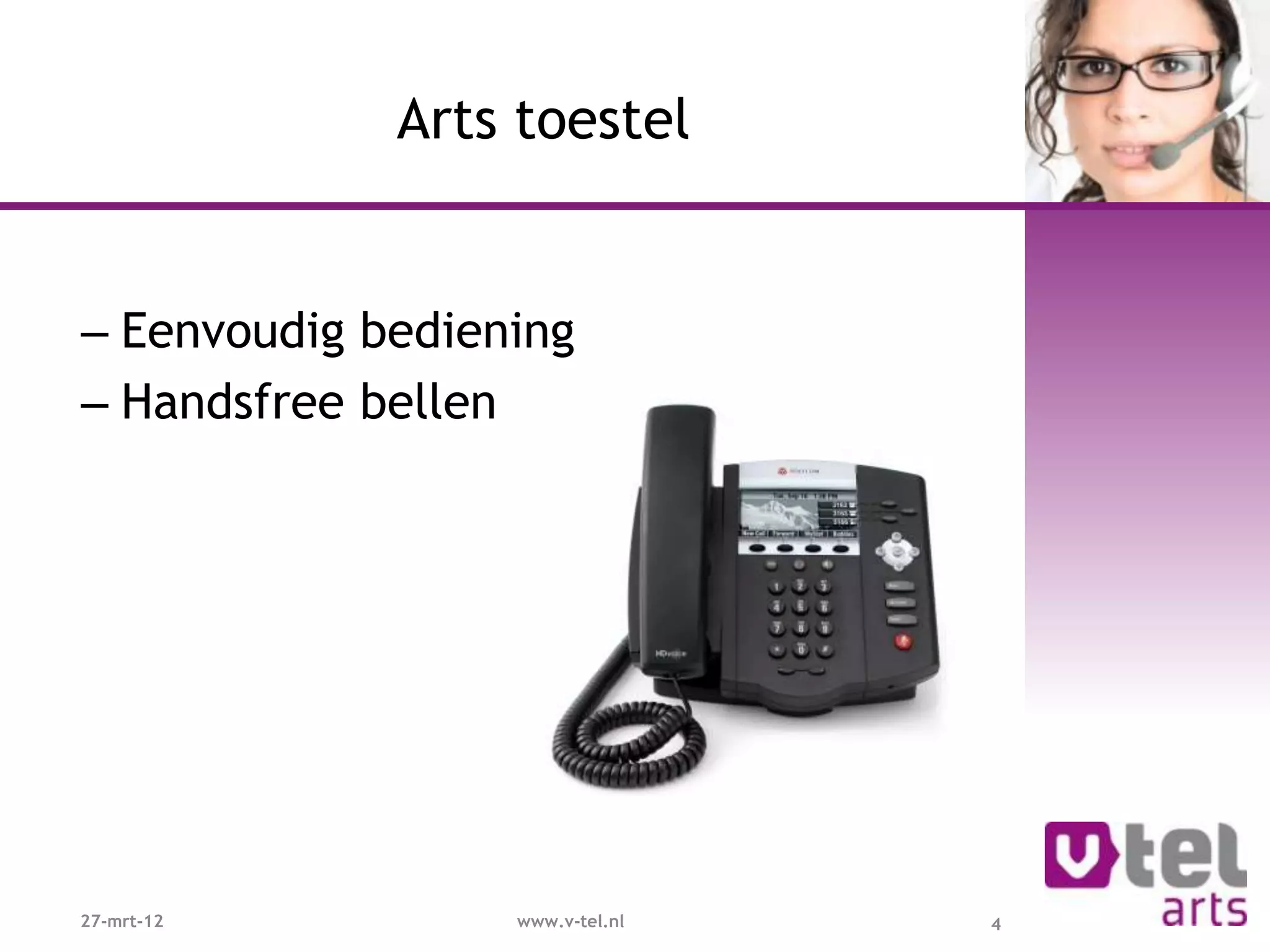 Vtel arts toestellen | PPT