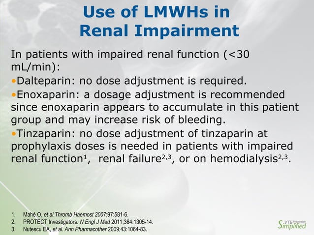 VTE prophylaxis simplified focus on prevention.ppt