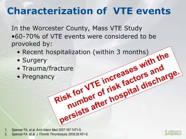 VTE prophylaxis simplified focus on prevention.ppt