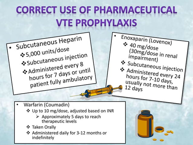 Vte prophylaxis | PPTX