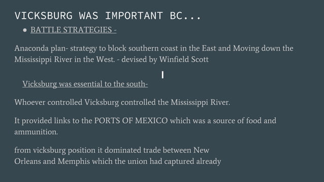 Battle of Vicksburg | PPTX | Death, Injury, or Military Conflict ...