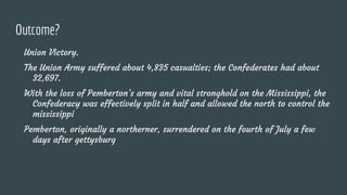 Battle of Vicksburg | PPTX