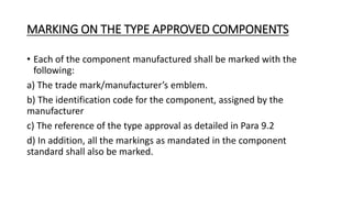 Vehicle Testing and Homologation | PPTX