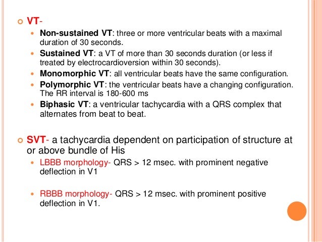VT in structurally normal heart