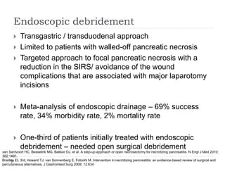 Necrotizing pancreatitis | PPTX