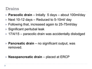 Necrotizing pancreatitis | PPTX