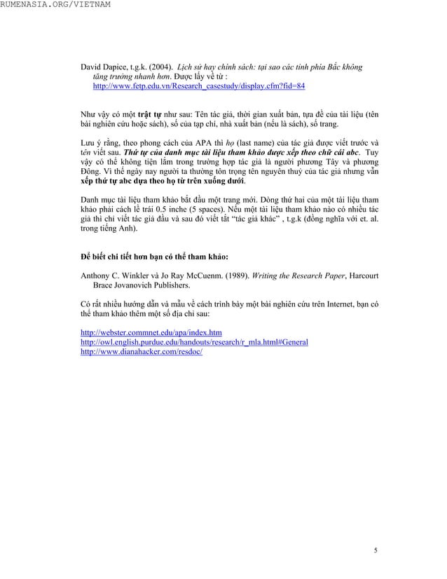 Vtlkh huong dan trinh bay tieu luan | PDF