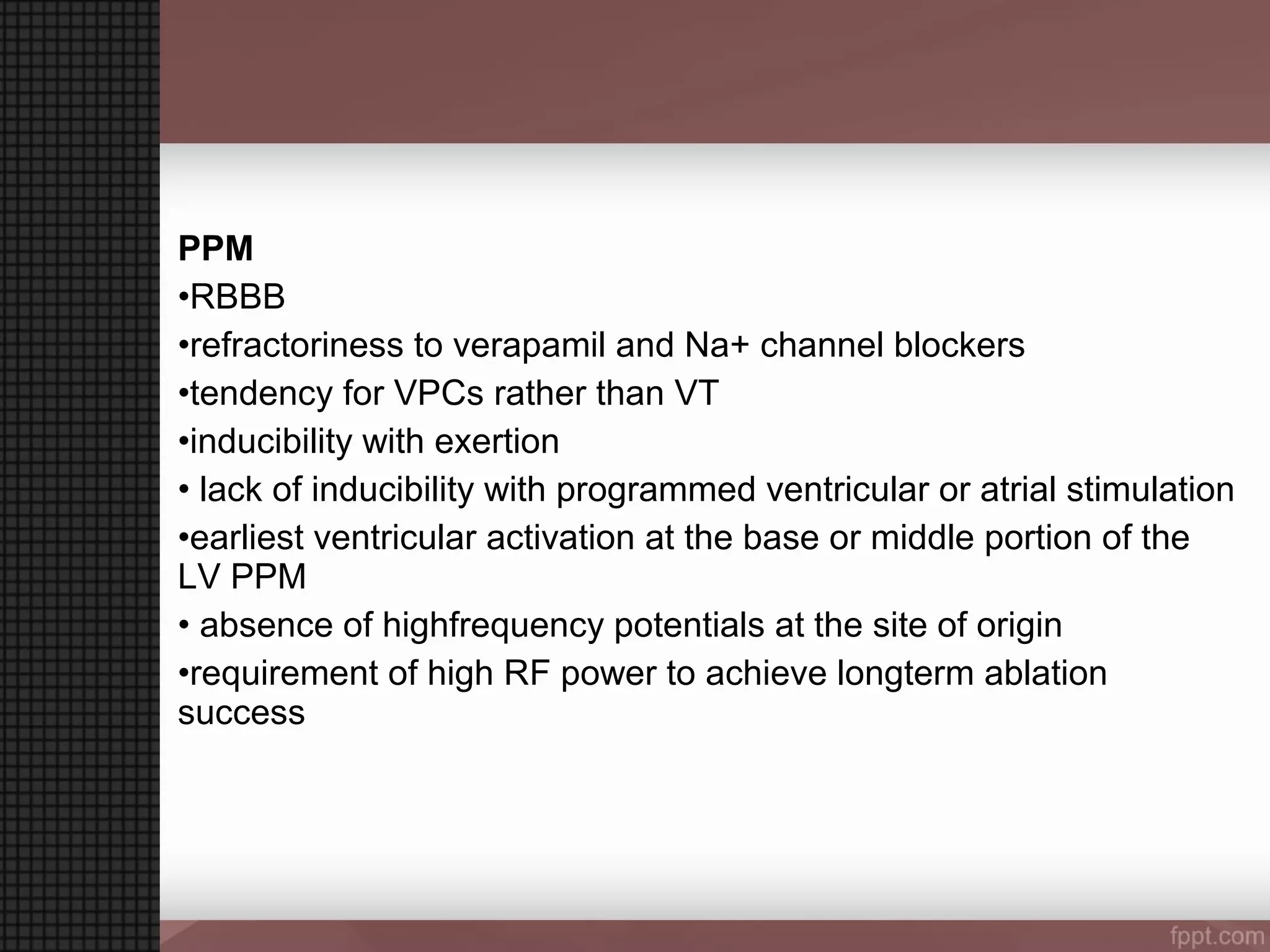 ventricular tachycardia (VT) Localisation | PPT