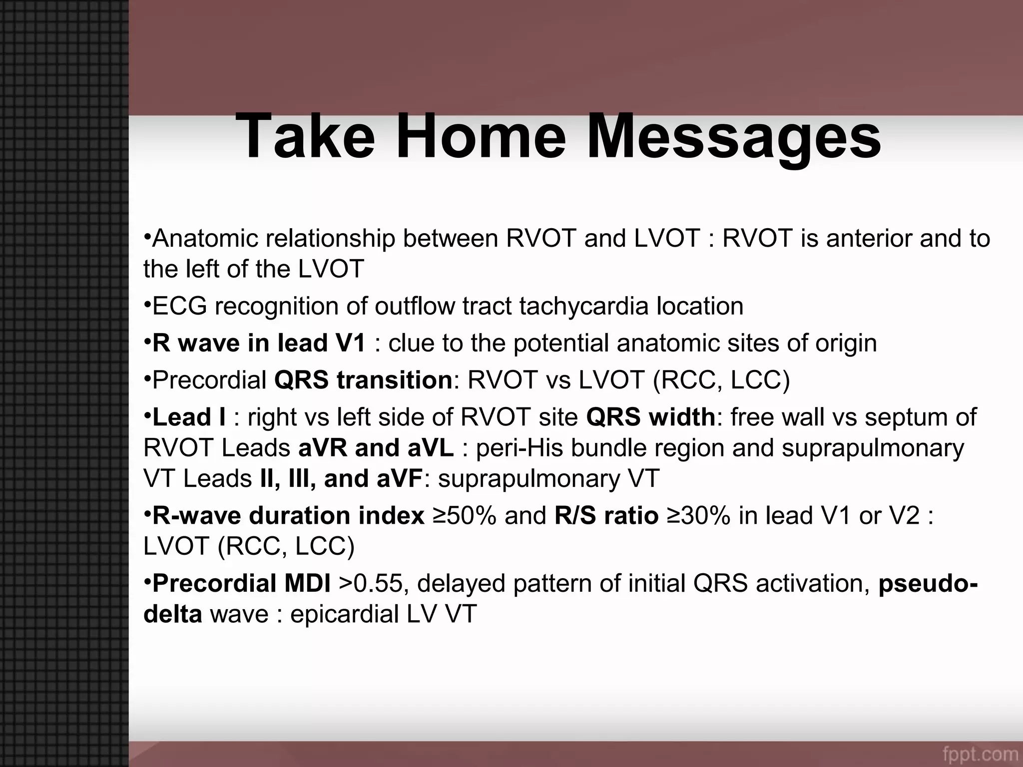 ventricular tachycardia (VT) Localisation | PPT