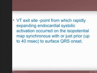ventricular tachycardia (VT) Localisation | PPT
